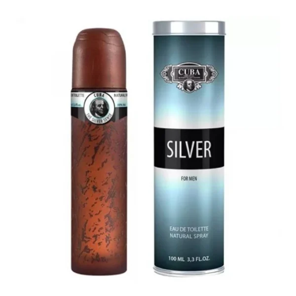 Cuba Silver 100Ml Men • Mannah S.R.L